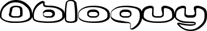 Obloquy Solid (BRK) font