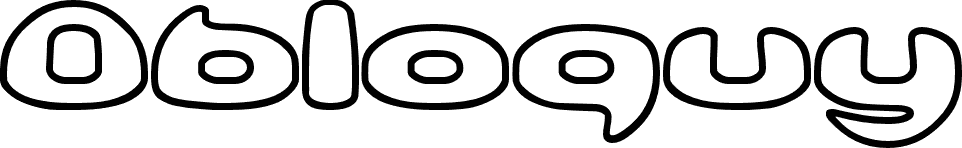 Obloquy Outline (BRK) font | Fonts2u.com