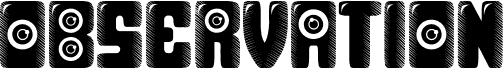 Observation Regular font | Fonts2u.com