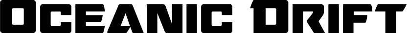 Oceanic Drift 3D font | Fonts2u.com