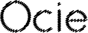 Ocie Bold font | Fonts2u.com