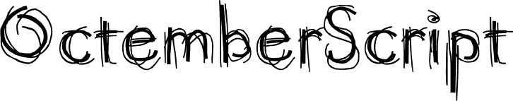 OctemberScript font | Fonts2u.com