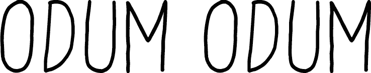 Odum Odum font | Fonts2u.com