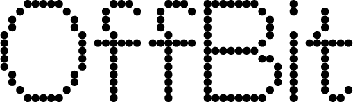 OffBit Dot font | Fonts2u.com