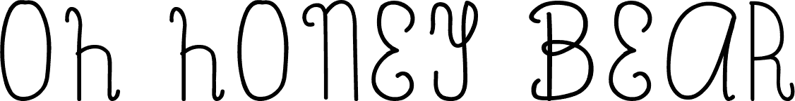 Oh_Honey_Bear font | Fonts2u.com