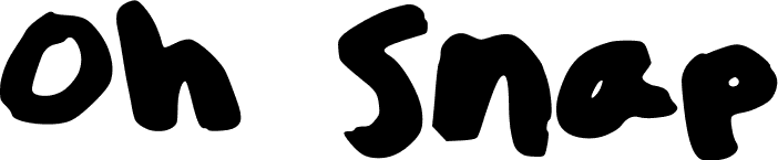 Oh_Snap font