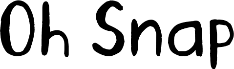 Oh Snap font | Fonts2u.com