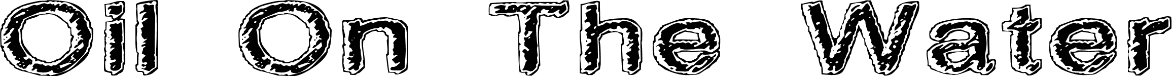 Oil On The Water font | Fonts2u.com