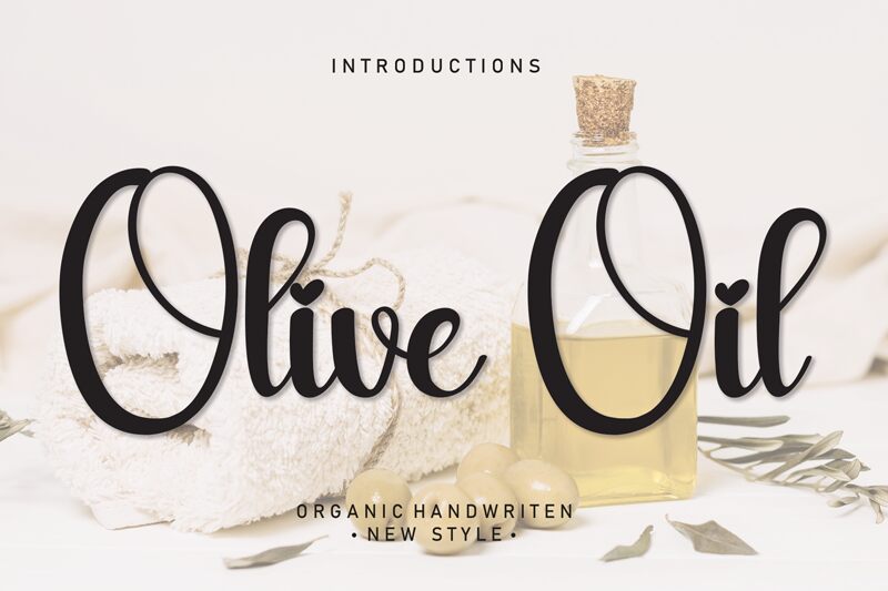 Olive Oil font | Fonts2u.com
