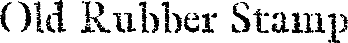 Old Rubber Stamp fonte | Fonts2u.com
