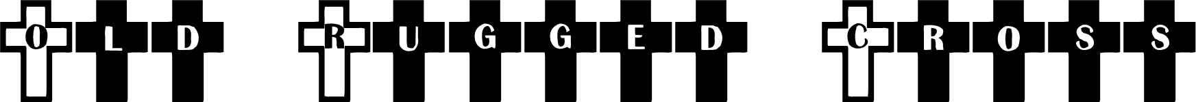 Old Rugged Cross font | Fonts2u.com