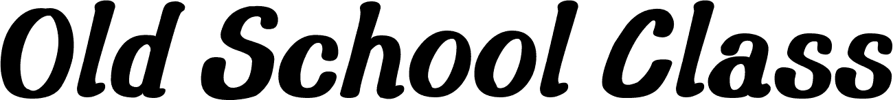 Old School Class font | Fonts2u.com