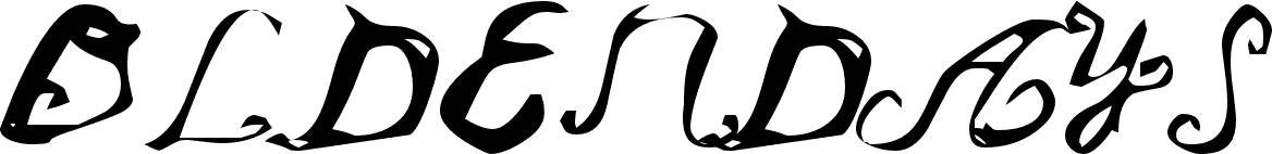 Oldendays font | Fonts2u.com