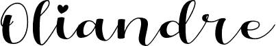 OliandreDemo-Love font