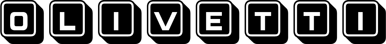 Olivetti Filled font | Fonts2u.com