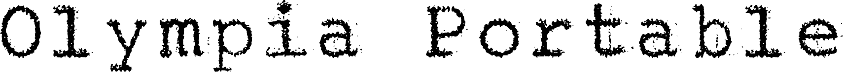 Olympia Portable font | Fonts2u.com