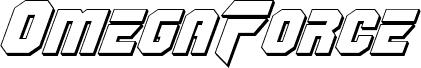 OmegaForce Laser Italic font | Fonts2u.com
