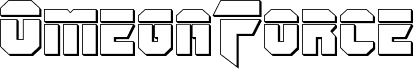 OmegaForce 3D Regular font | Fonts2u.com