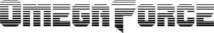 OmegaForce 3D Regular font | Fonts2u.com