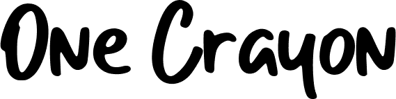One Crayon font