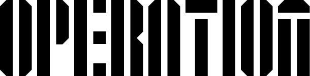 Operation Regular font