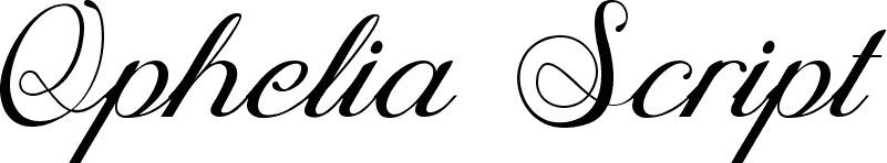 Ophélia Script Light fuente | Fonts2u.com