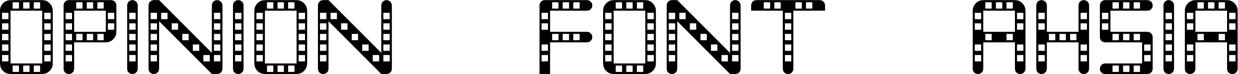 Opinion font Ahsia Regular font | Fonts2u.com