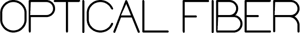 OPTICAL FIBER font | Fonts2u.com
