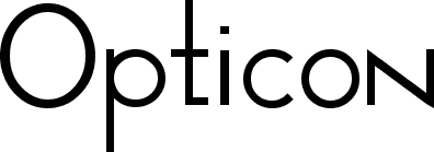 Opticon One1 font