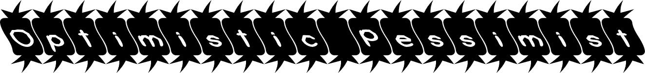 Optimistic Pessimist font | Fonts2u.com