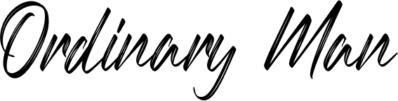 Ordinary Man Demo font | Fonts2u.com