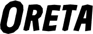 Oreta font | Fonts2u.com