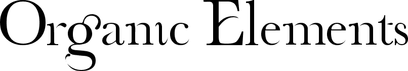 Organic Elements font
