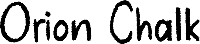 Orion Chalk Solid Demo Version font | Fonts2u.com