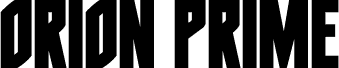 Orion Prime font