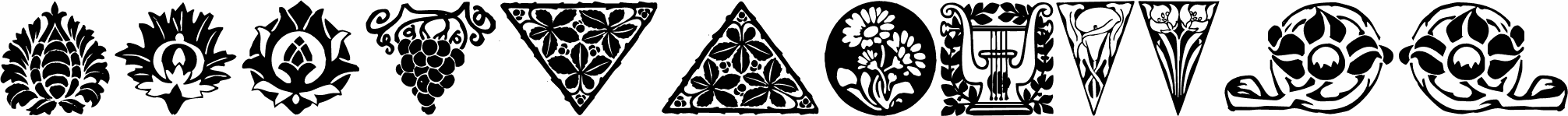 Orna 1 font | Fonts2u.com