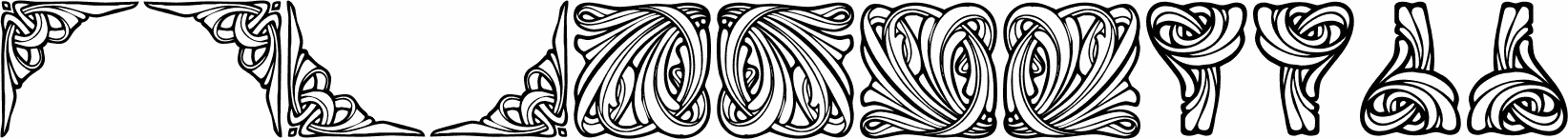 Orna 4 font | Fonts2u.com