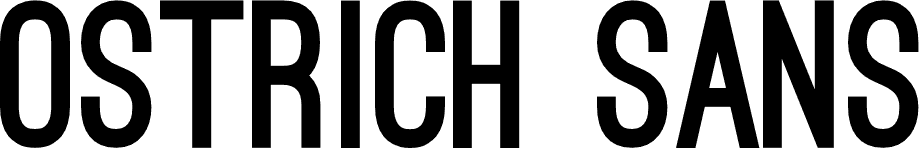 Ostrich Sans Black font | Fonts2u.com