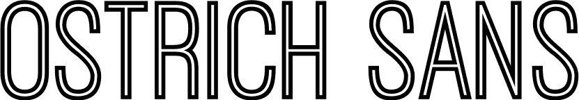 OstrichSansInline font | Fonts2u.com