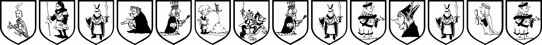 OurLeadersArms font
