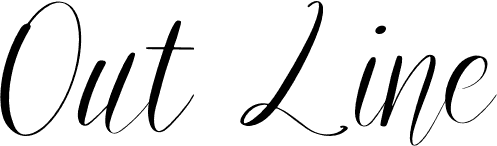 Out Line font