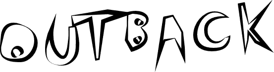 outback_outline font | Fonts2u.com