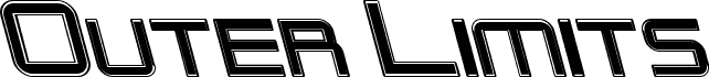 Outer Limits font