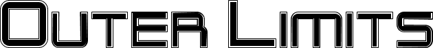 Outer Limits Solid font