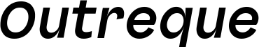 Outreque Bold font | Fonts2u.com