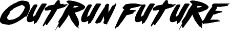 Outrun future Bold font