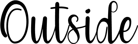 Outside font | Fonts2u.com