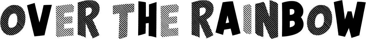 Over The Rainbow font | Fonts2u.com