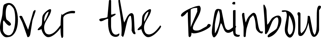 Over the Rainbow font | Fonts2u.com