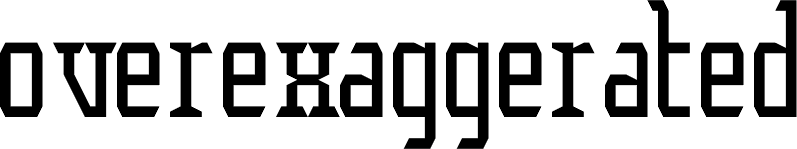 overexaggerated Regular fuente | Fonts2u.com